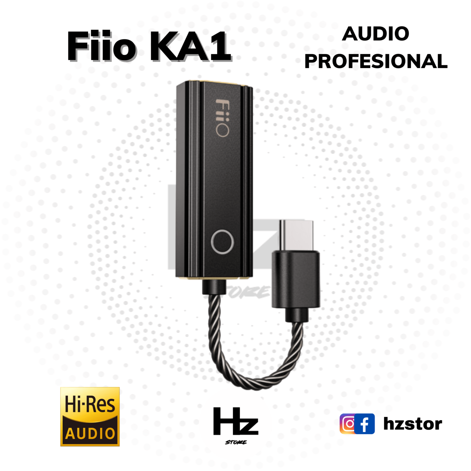 FiiO KA1 DAC Amplificador | In Ear Kz, Audifonos Soundpeats - Hifi Peru ...